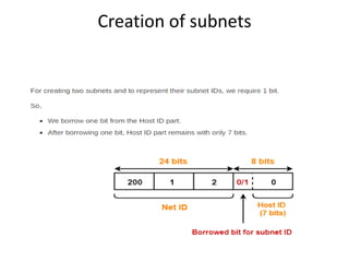 Subnetting | PPTX | Computer Networking | Computing