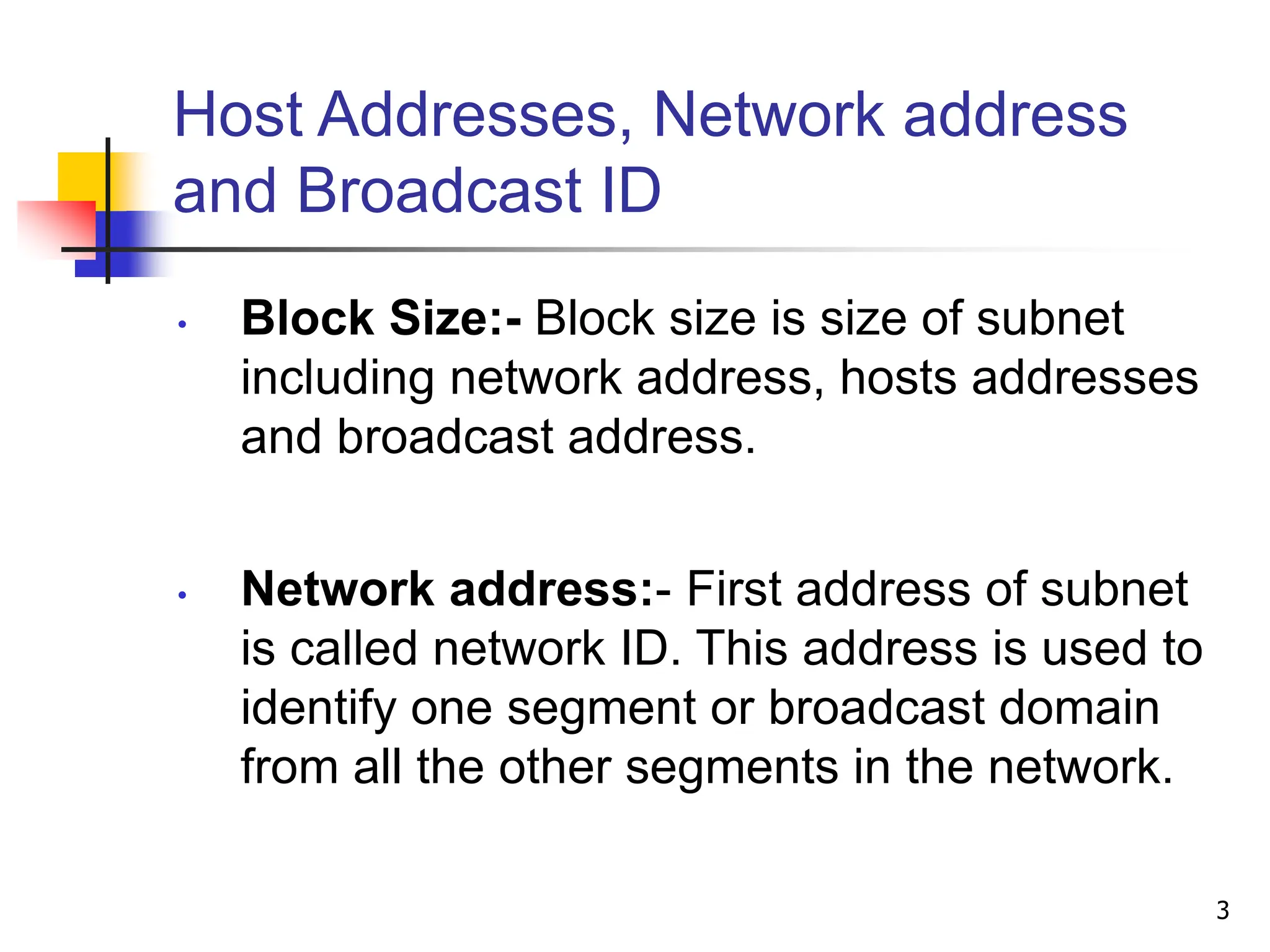 Data Communication And Networking Subnetting Ppt 8337