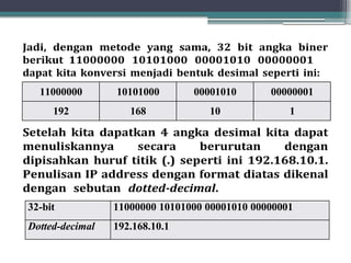 subnetting dan ip address dan bagaimana itu dilakukanpdf | PDF