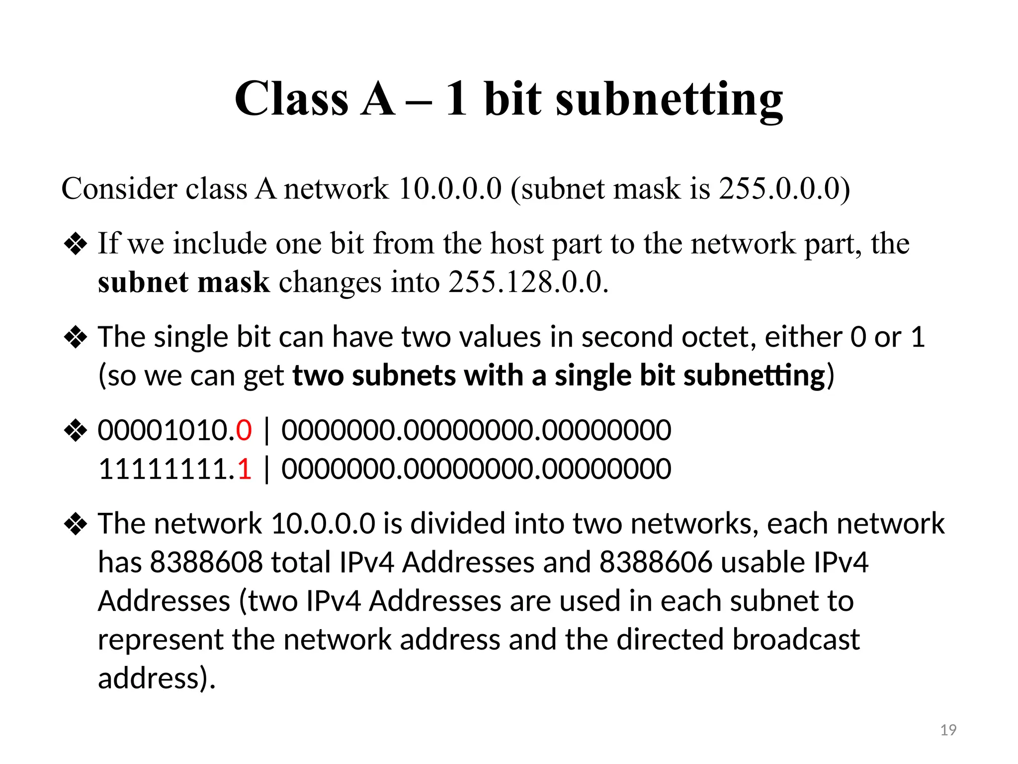 Subnetting Computer Networking Lecture Pptx