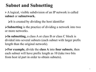Subnetting(computer networking lecture).pptx
