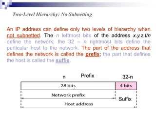 Subnetting-Addressing.pdf lectures for networks | PPT