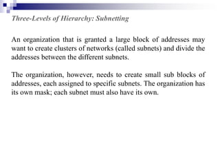 Subnetting-Addressing.pdf lectures for networks | PPT