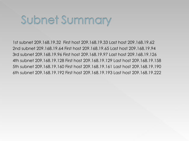 Subnetting Made Easy Ppt