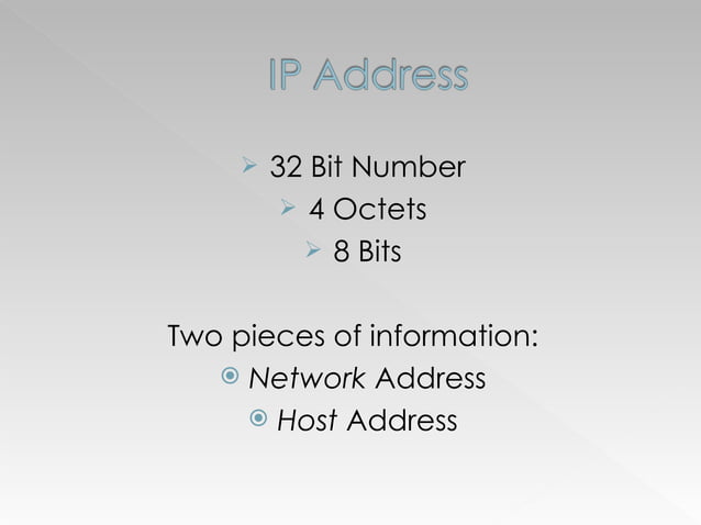 Subnetting Made Easy Ppt