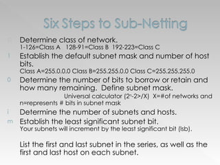 Subnetting Made Easy | PPT