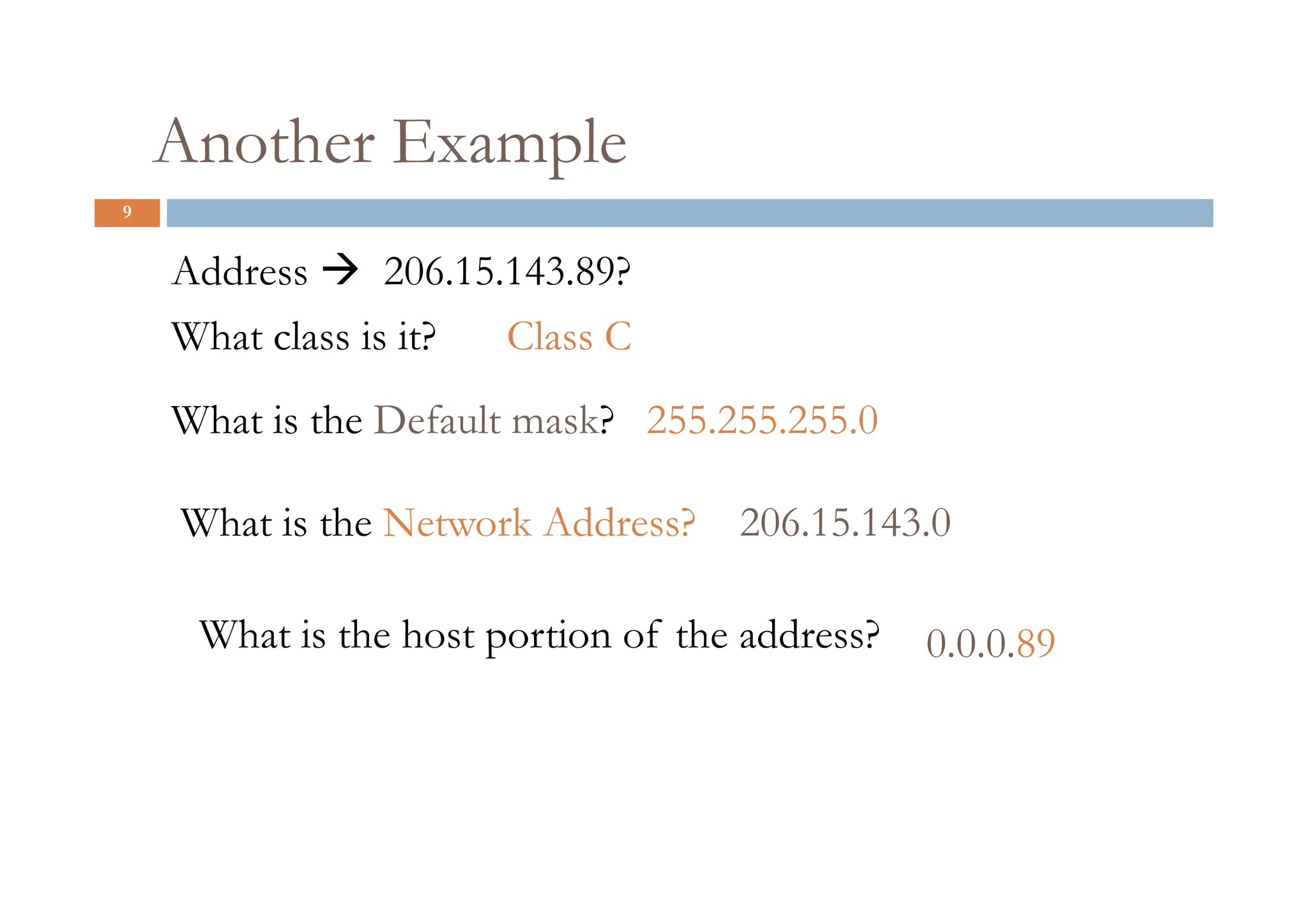 Subnetting In Network Layer In Computer Networks Ppt 8322