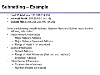 Subnetting ked | PPT