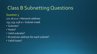 Subnetting made simple | PPTX | Computer Networking | Computing