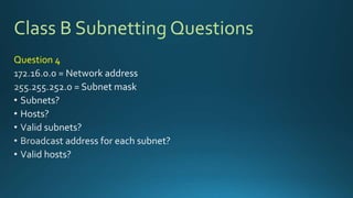 Subnetting made simple | PPTX | Computer Networking | Computing