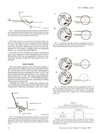 Suboccipital bur holes and craniectomies | PDF
