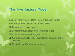 An Overview of Psychometric Testing | PPTX