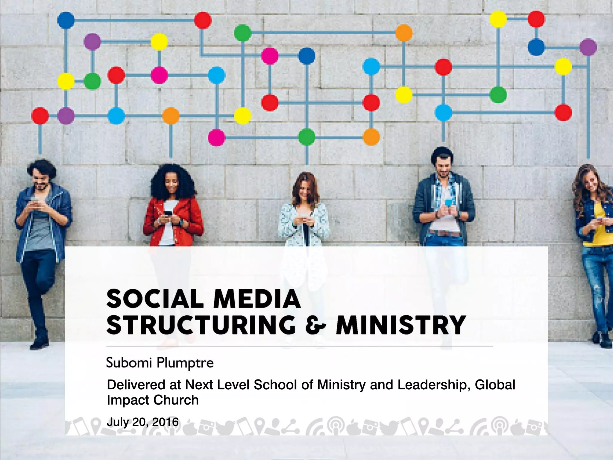 Church Social Media Structuring & Ministry | PDF