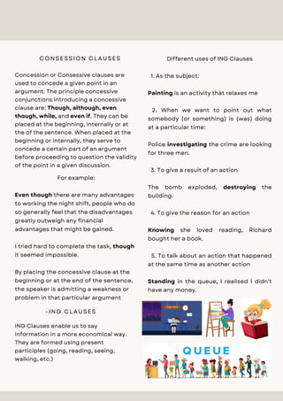 Subordinate Clauses presentation by Ritzabeth Vargas | PDF