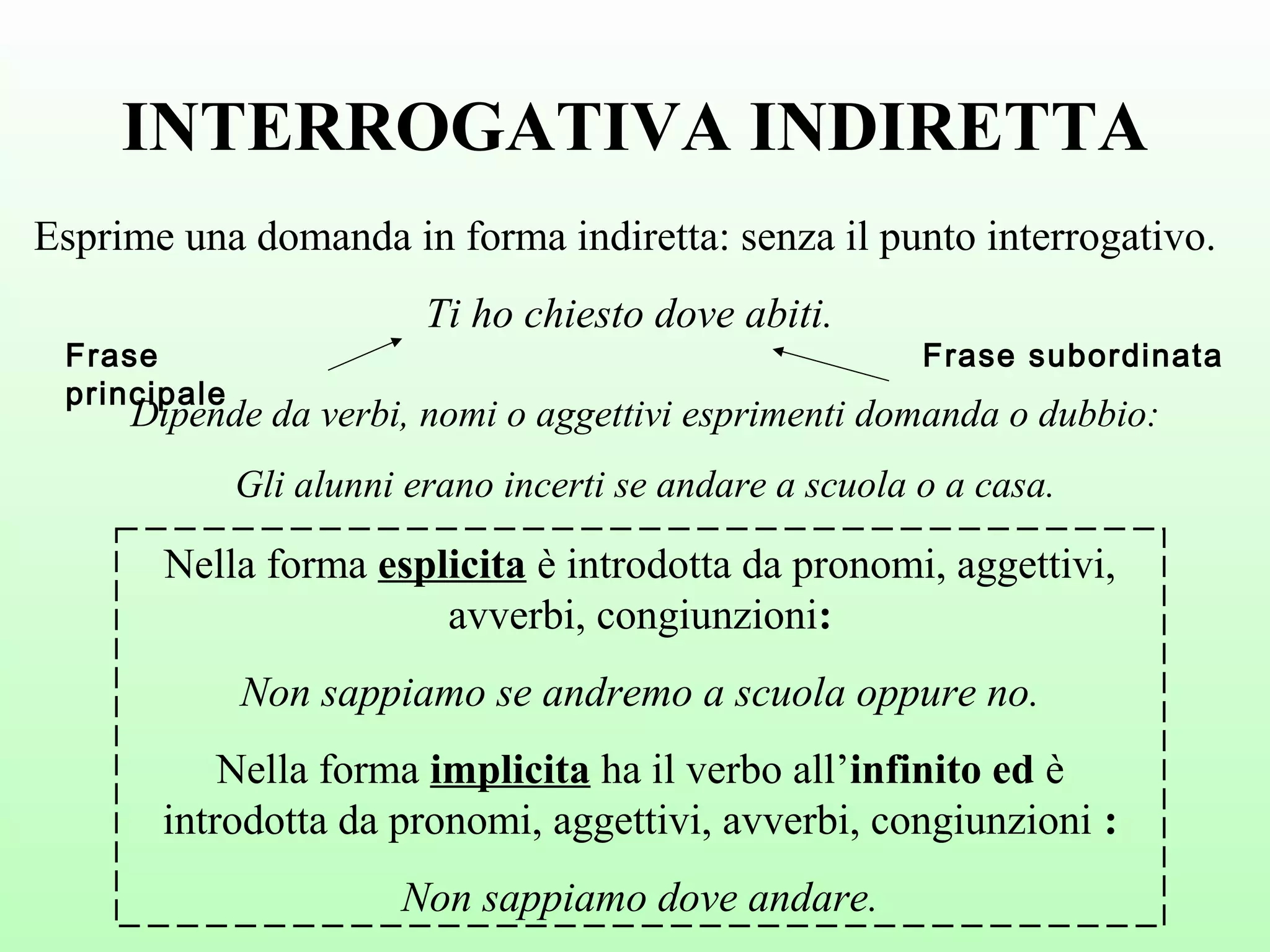 Subordinate sostantive | PPT | Education