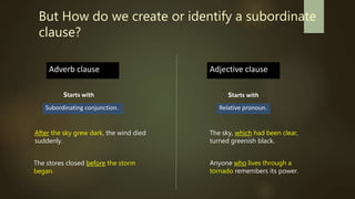 Subordination | PPTX