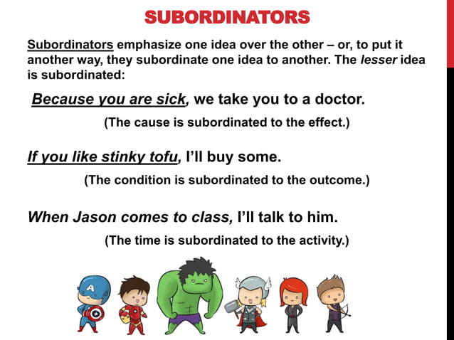 Subordinators and transitions | PPTX