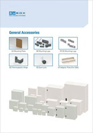 Subox enclosures | PDF