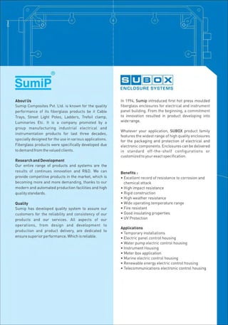 Subox enclosures | PDF