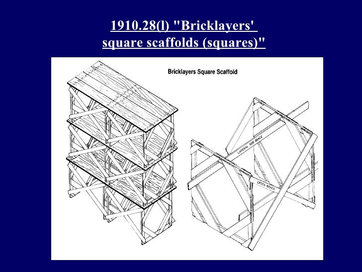Subpart L - Scaffolding