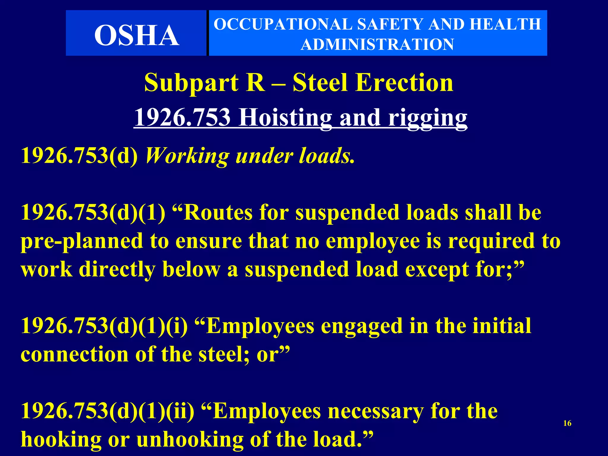 Subpart R - Steel Erection | PPS