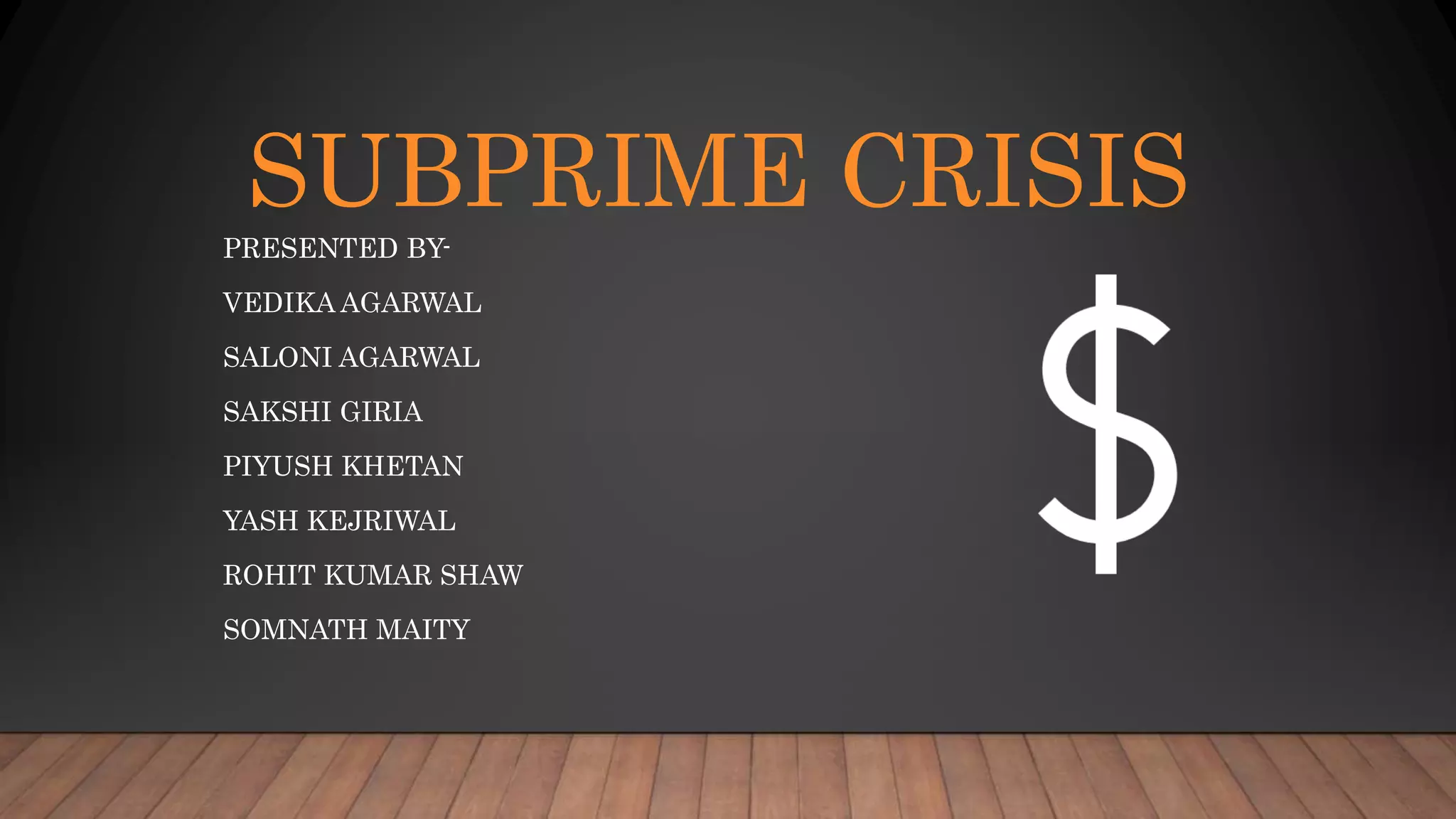 Subprime crisis.pptx