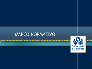 Subproceso de defensoría pública dndp | PPT