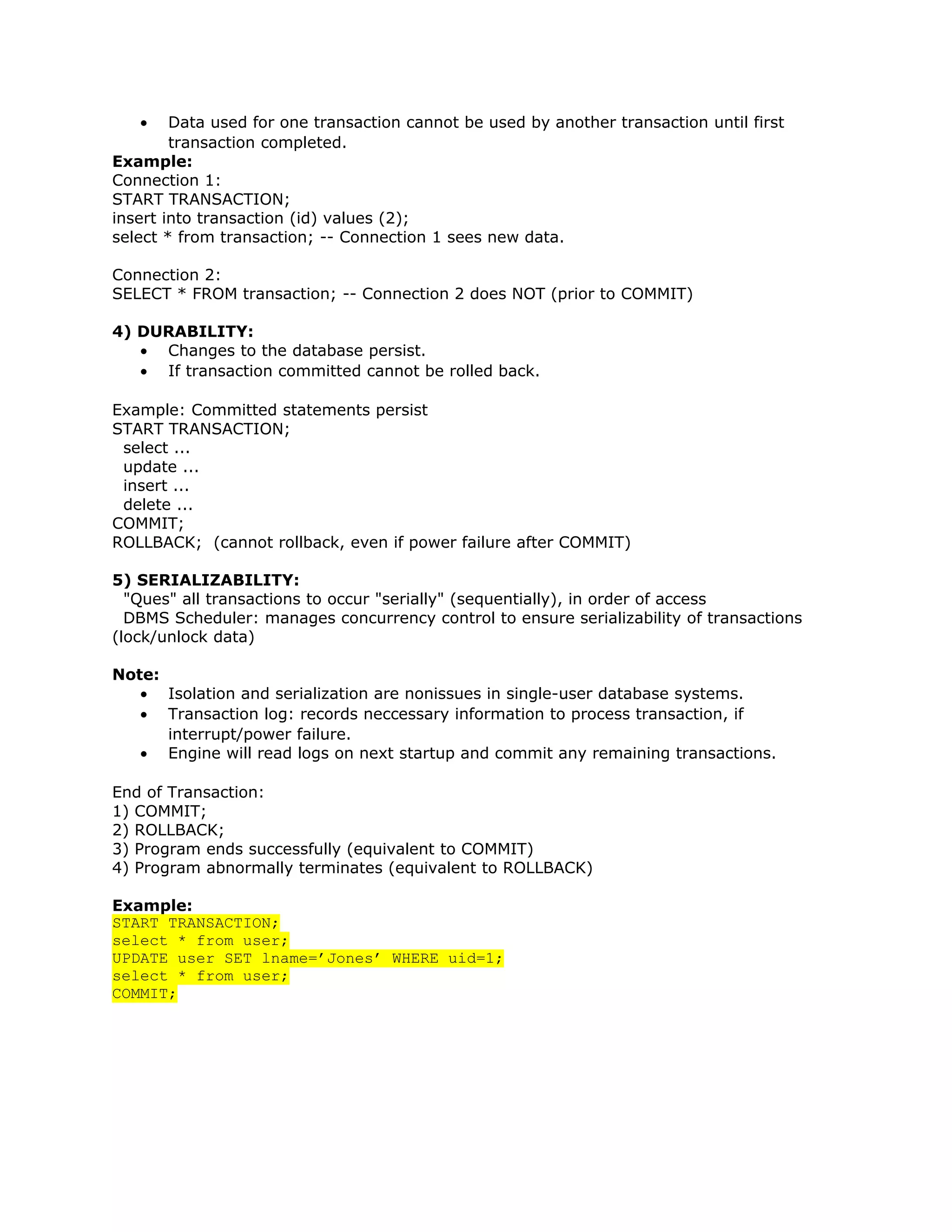 Subqueries Views Stored Procedures Triggers Transactions Pdf