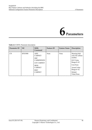 Subrack and cabinet numbering rules | PDF