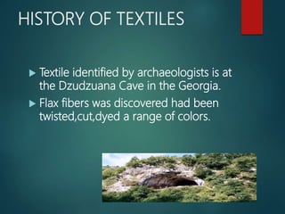 Introduction to Textile | PPTX