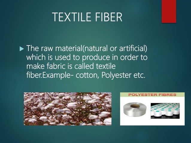 Introduction to Textile | PPTX