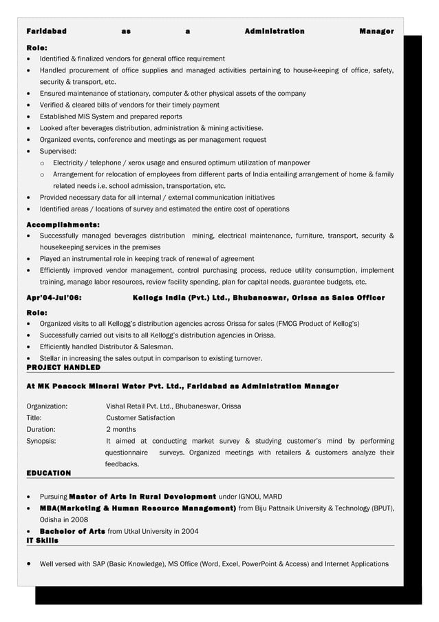 Subrat resume (final 424242) | DOC