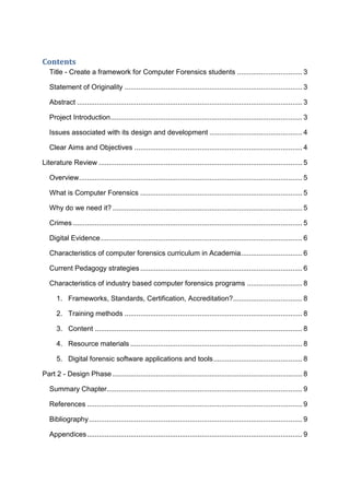 computer forensics | DOCX