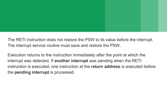 Subroutine in 8051 microcontroller | PPTX