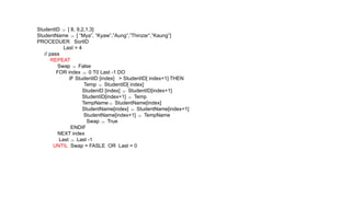 Subroutines igcses computer science powerpoint | PPTX