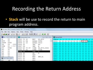 Microprocessor Week 8: Subroutine | PPTX | Programming Languages ...