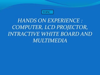 about computer assisted instruction ppt | PPT
