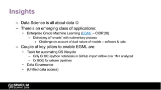 Improving the Life of Data Scientists: Automating ML Lifecycle through MLflow | PPT