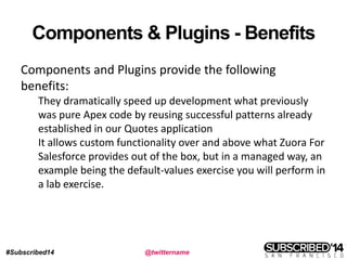 Subscribed zuora forsalesforce training -section301-final | PPTX