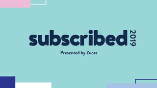 Subscribed 2019 - Optimizing Recurring Collections at Scale | PPT
