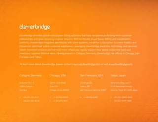 Mapping & Measuring the Subscriber Journey | PPT