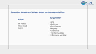 Subscription Management | PPTX