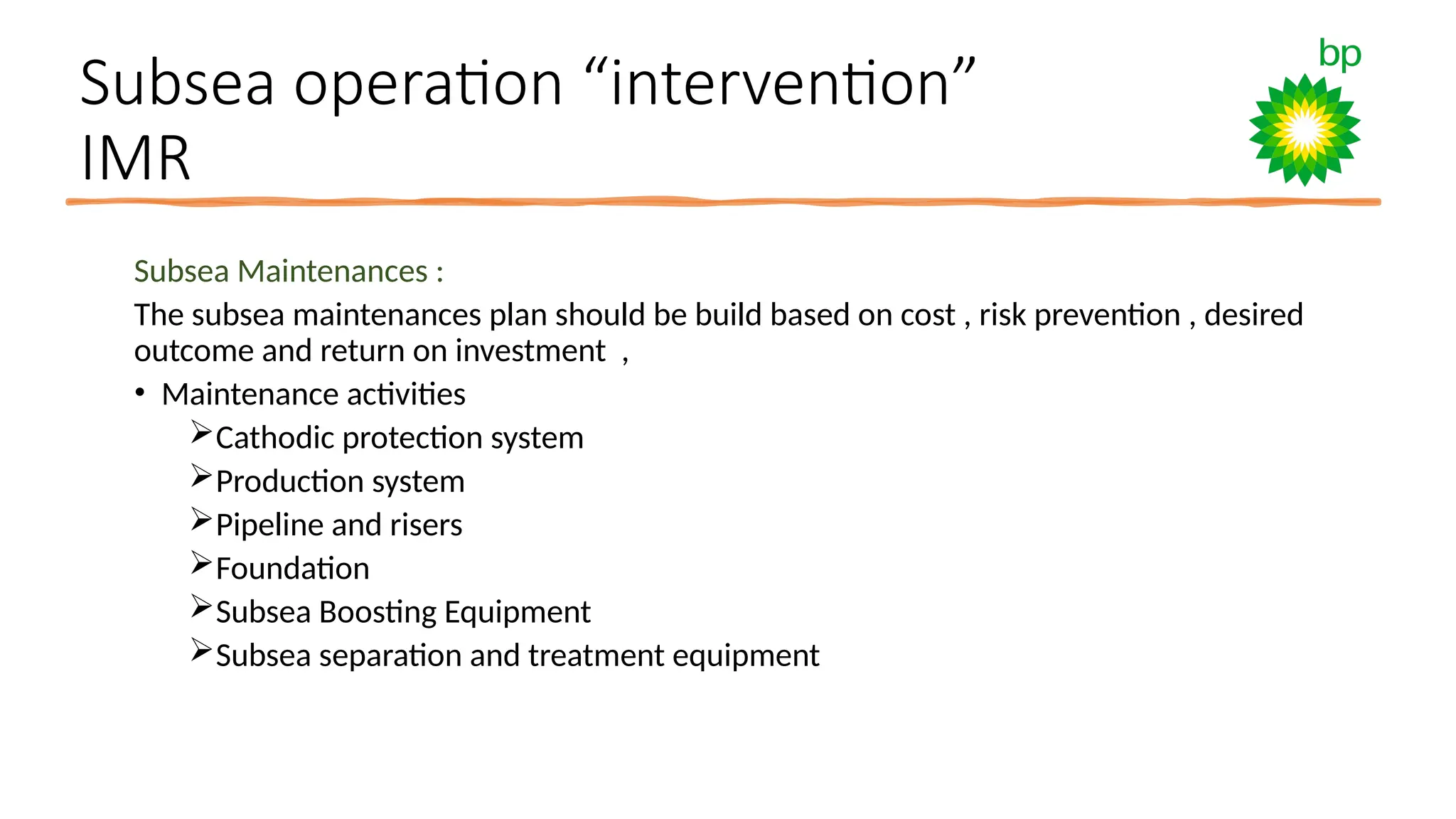 Subsea Operations and Technologies Overview2 | PPTX