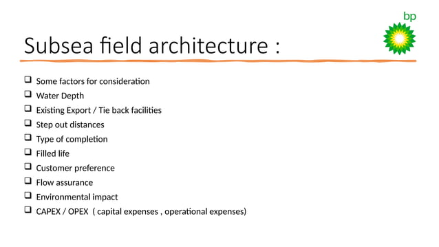 Subsea Operations and Technologies Overview2 | PPTX