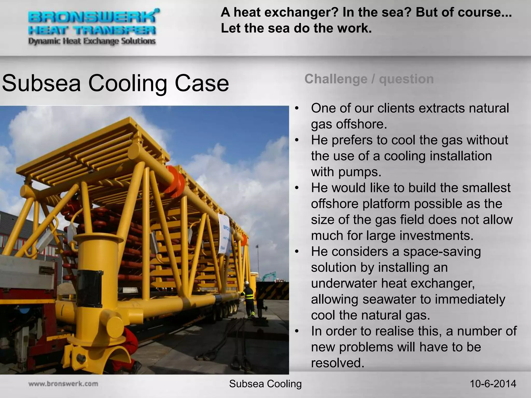 Subsea cooling smart engineering on the move. | PDF