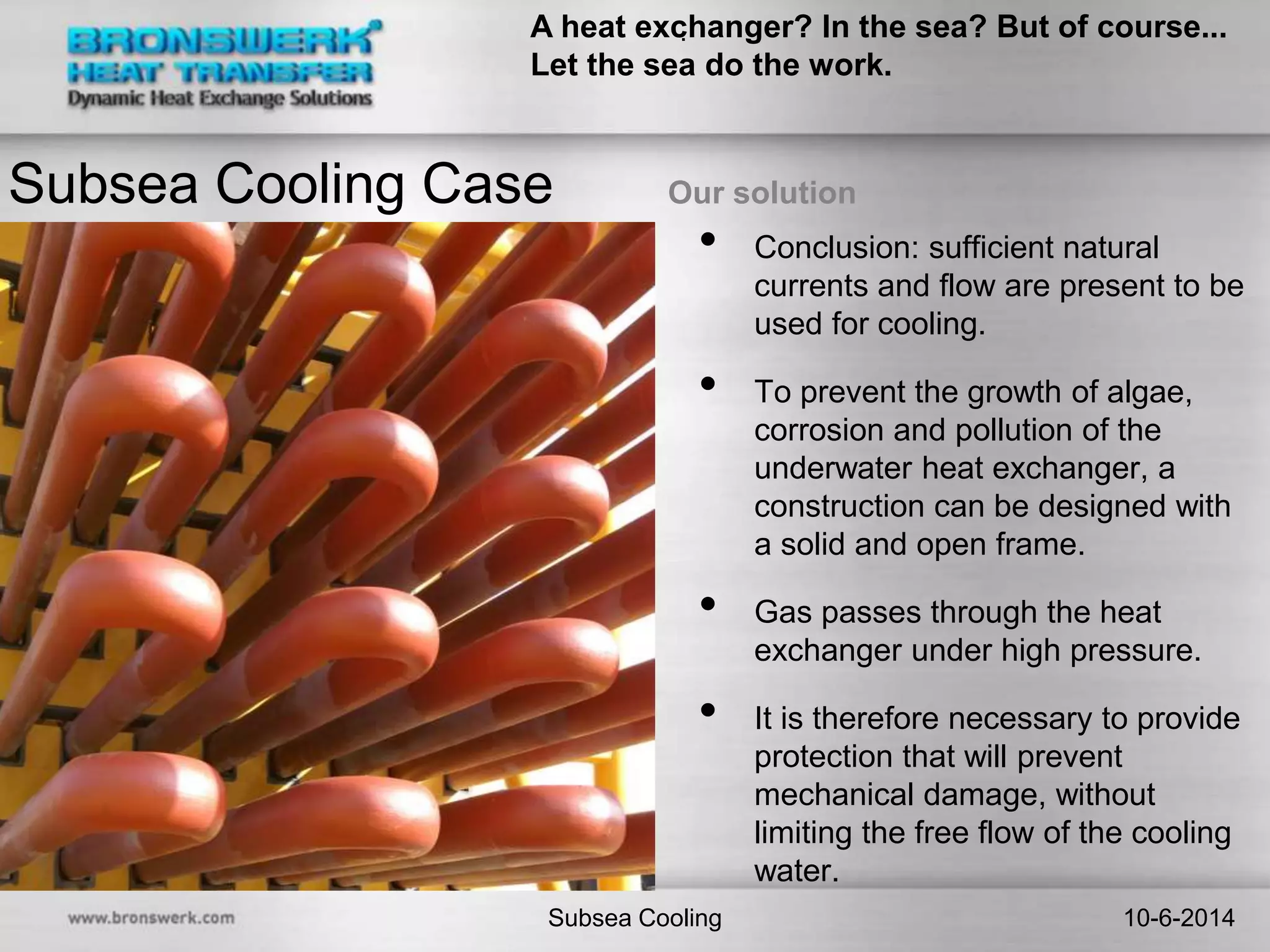 Subsea cooling smart engineering on the move. | PDF
