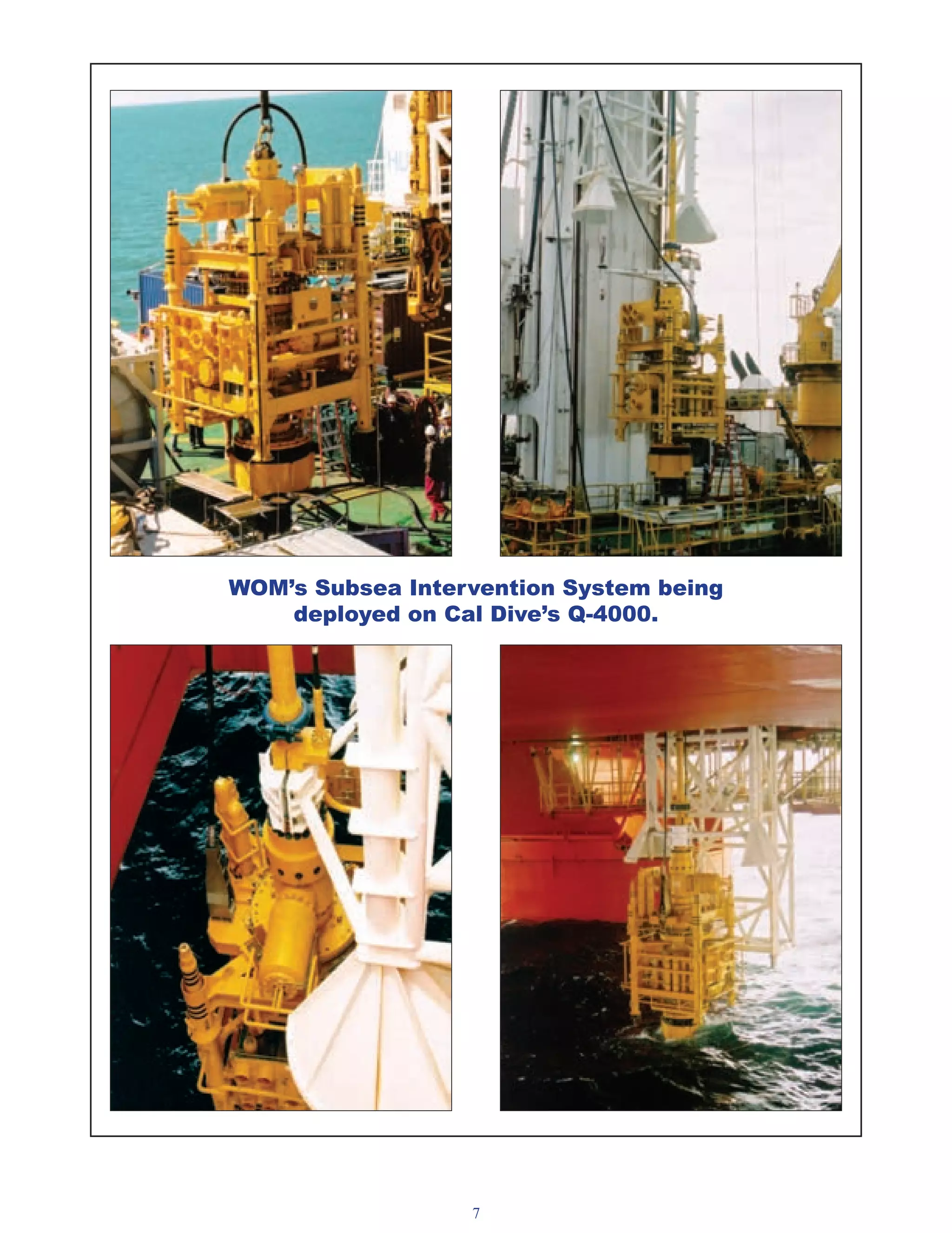 Subsea Intervention System (SIS) - Worldwide Oilfield Machine | PDF