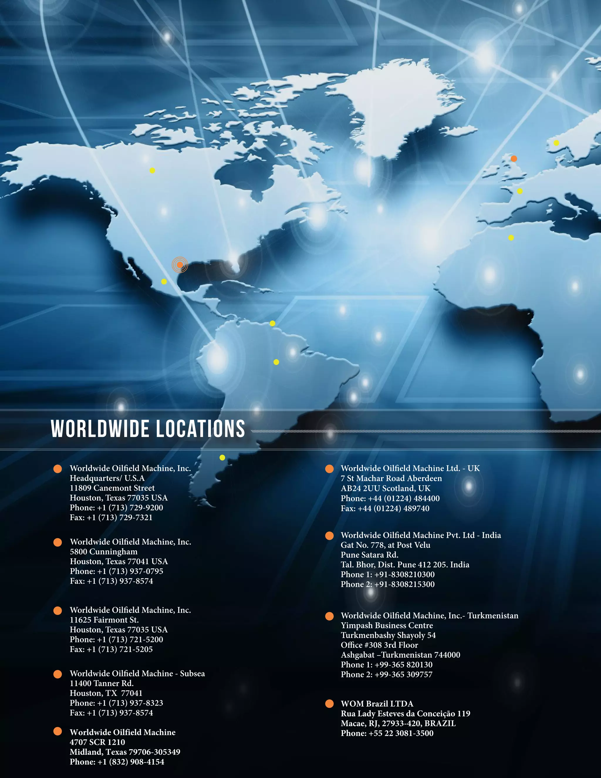 Subsea-Manifolds-and-Structures - Worldwide Oilfield Machine Inc. | PDF