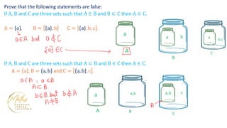 Subset and power set (Sets, relations and funtions) | PPT