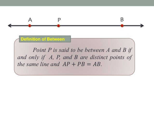 Subsets of a line & Different Kinds of Angles